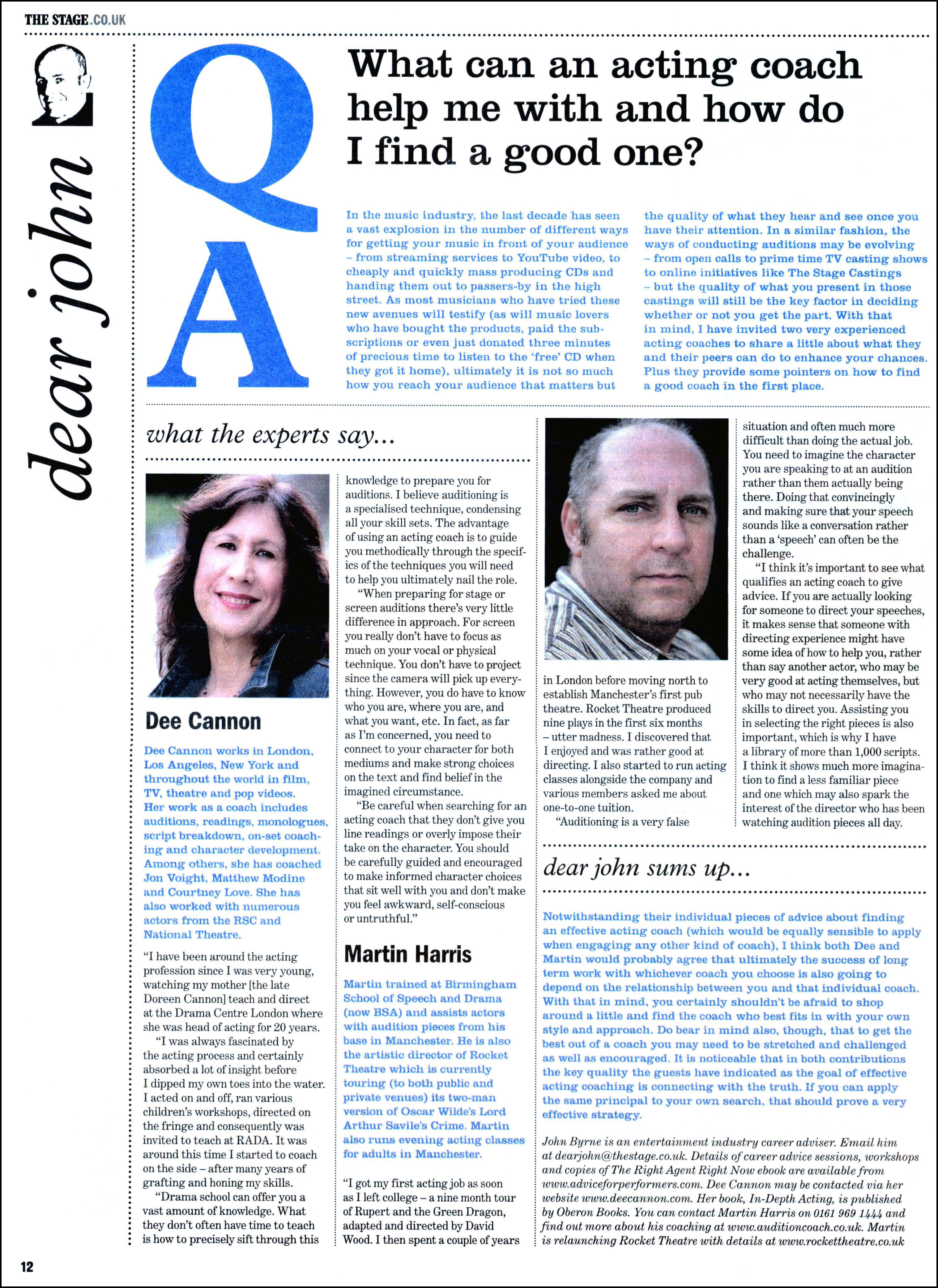 Accredited drama schools - a list of the best acting courses | Audition ...